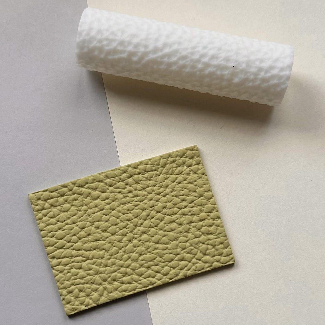 Leather Texture Roller Polymer Clay Texture Roller - Etsy