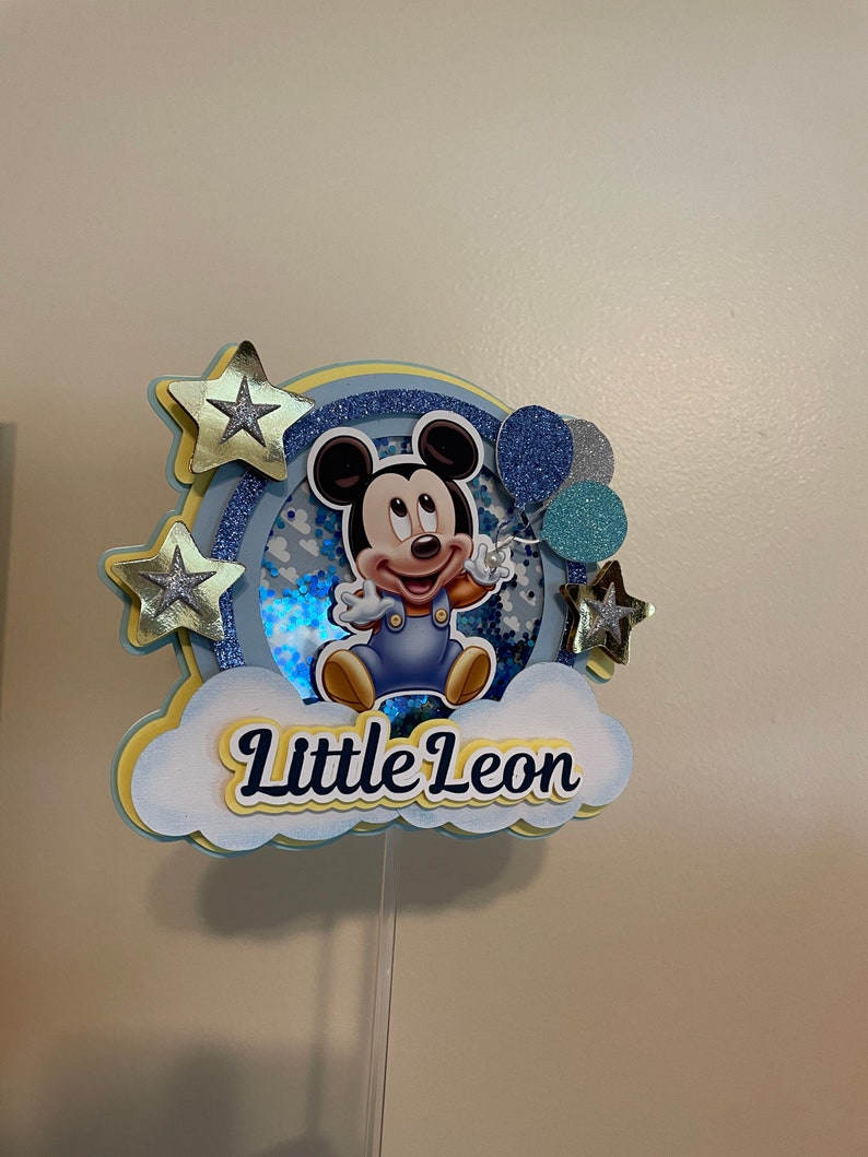 Baby Mickey Cake Topper - Etsy