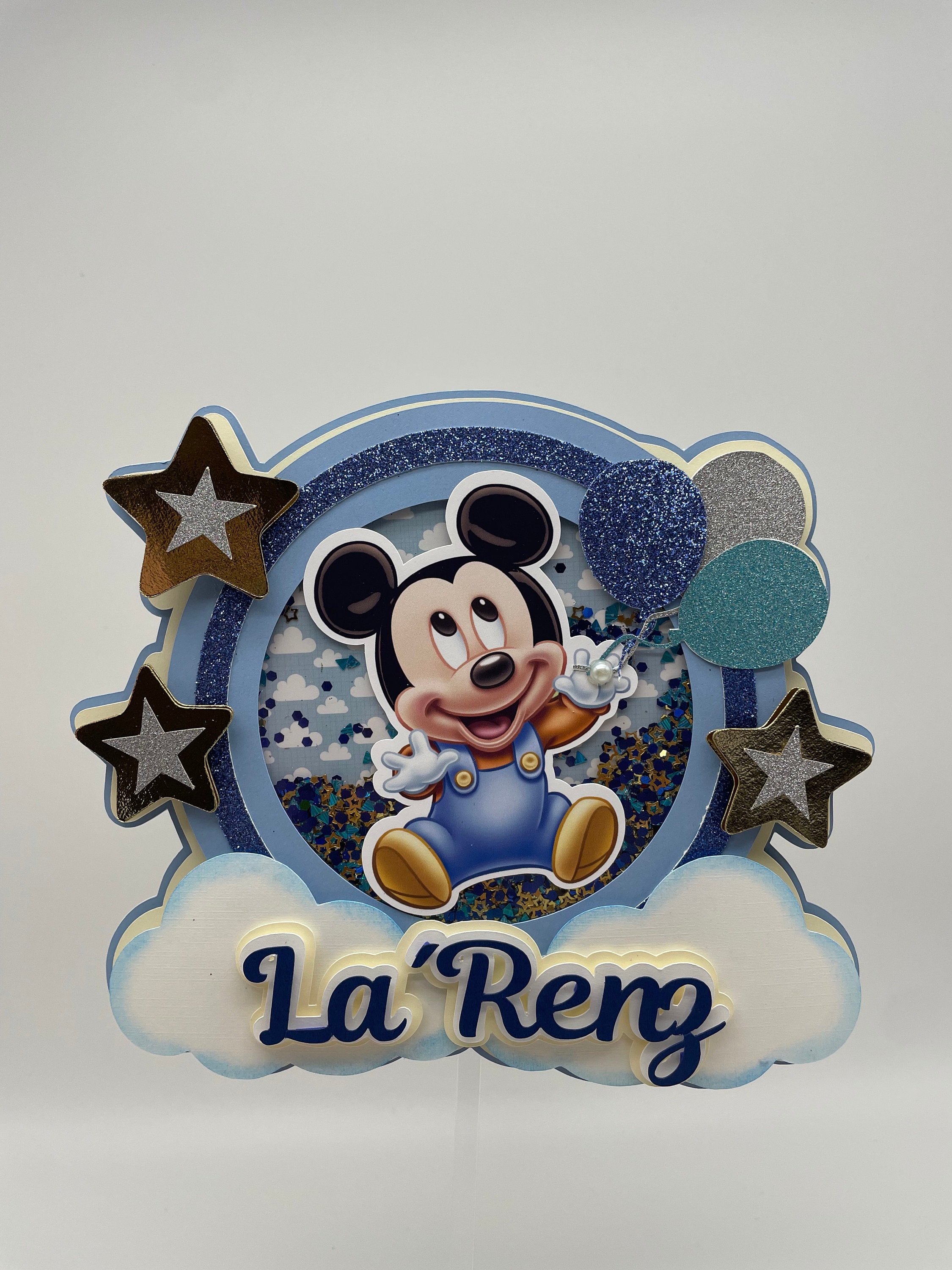 Baby Mickey Cake Topper - Etsy