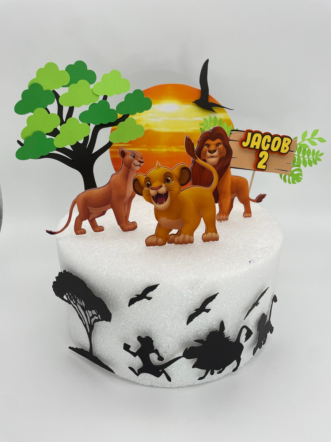 The Lion King Cake Topper, Lion King Party, Lion King Birthday, Lion ...