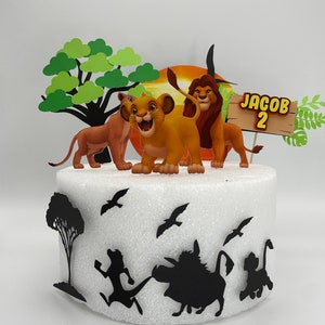 The Lion King Cake Topper, Lion King Party, Lion King Birthday, Lion ...