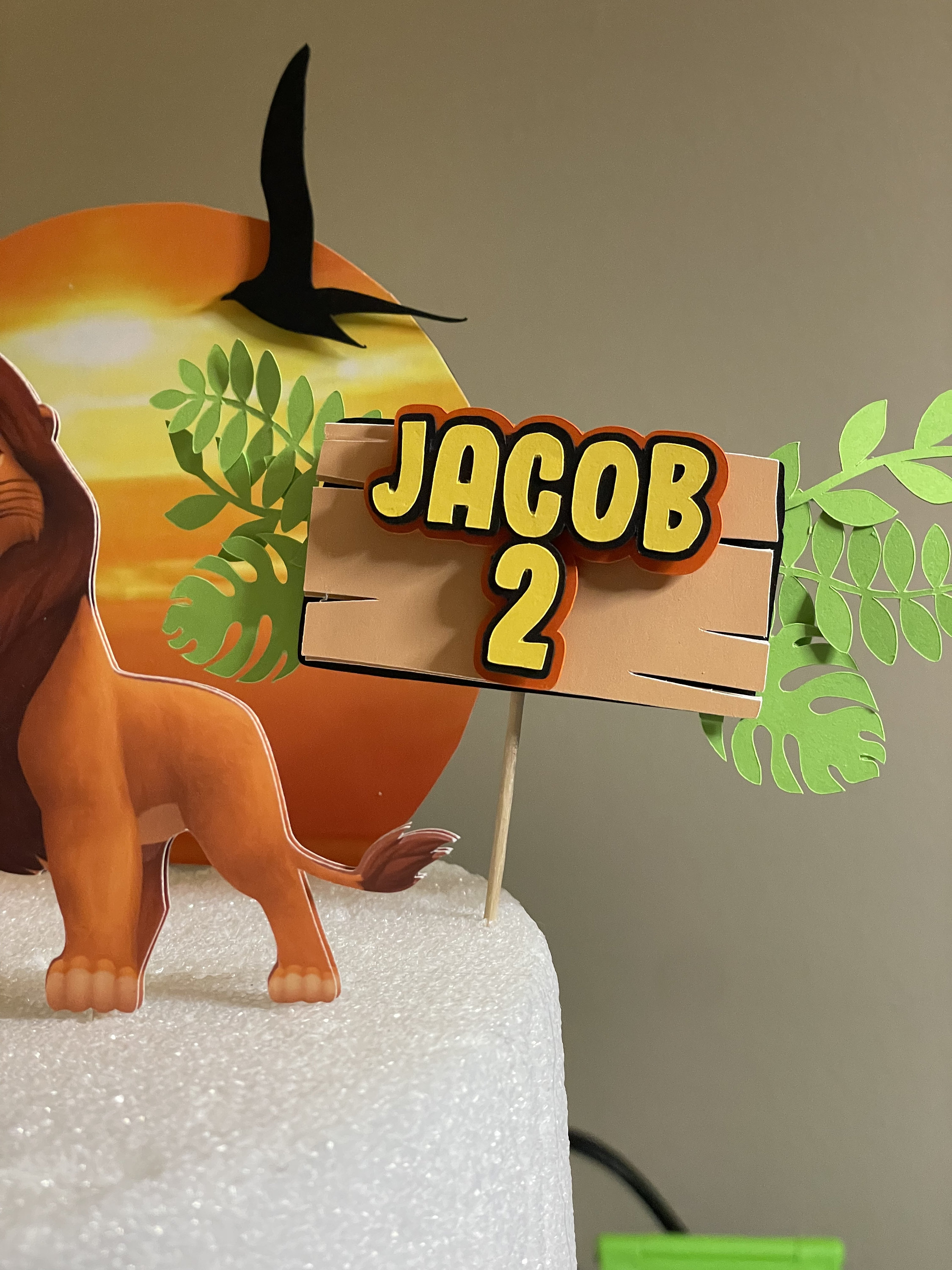 The Lion King Cake Topper Lion King Party Lion King - Etsy