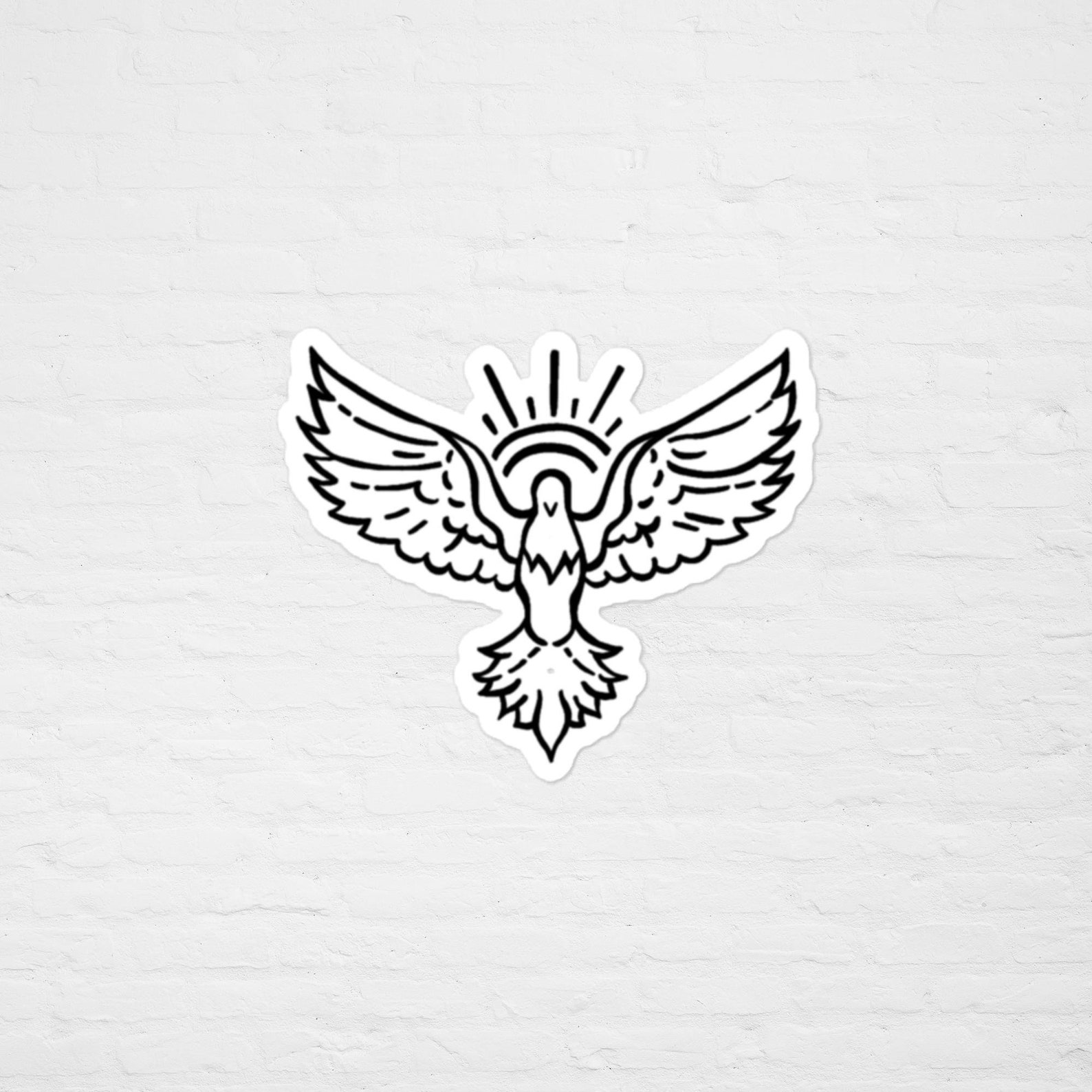 Holy Spirit Dove Sticker, Christian Art, Christian Vinyl Sticker, Holy ...