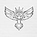 Holy Spirit Dove Vinyl Sticker, Christian Art - Etsy