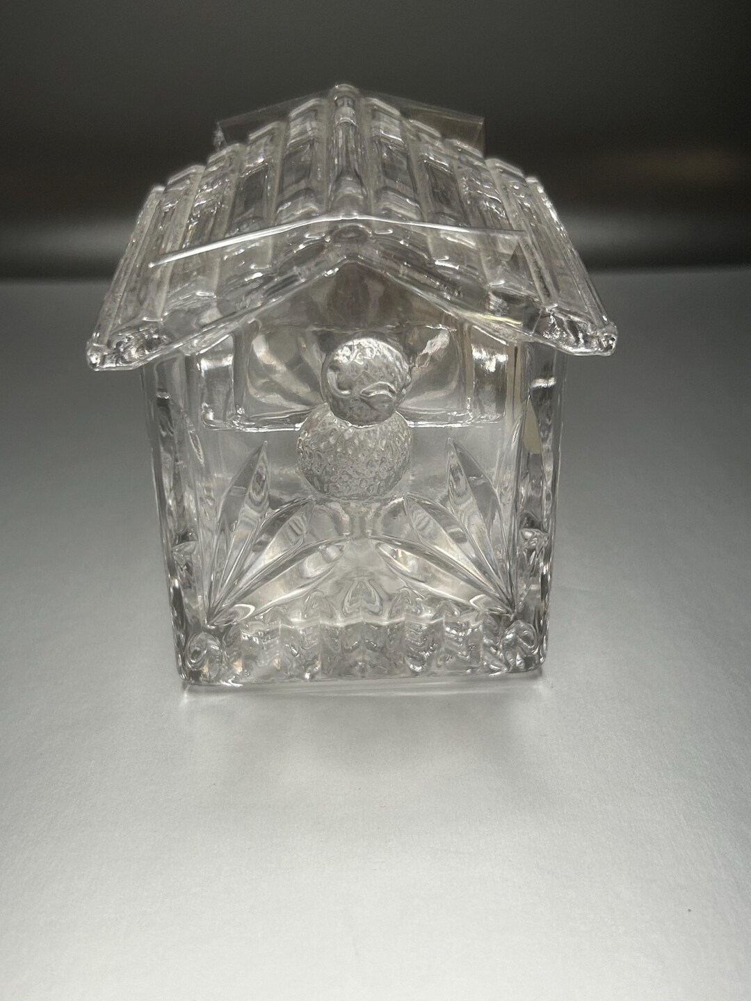 Princess House Germany Crystal Birdhouse - Etsy