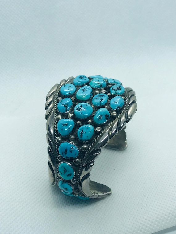 Sterling Silver Alice Platero Vintage Navajo Natural … - Gem