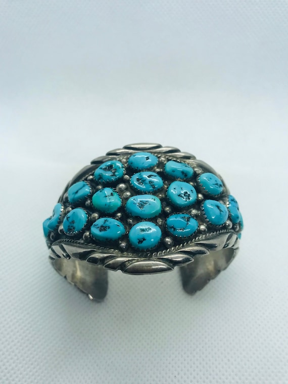 Sterling Silver Alice Platero Vintage Navajo Natural … - Gem