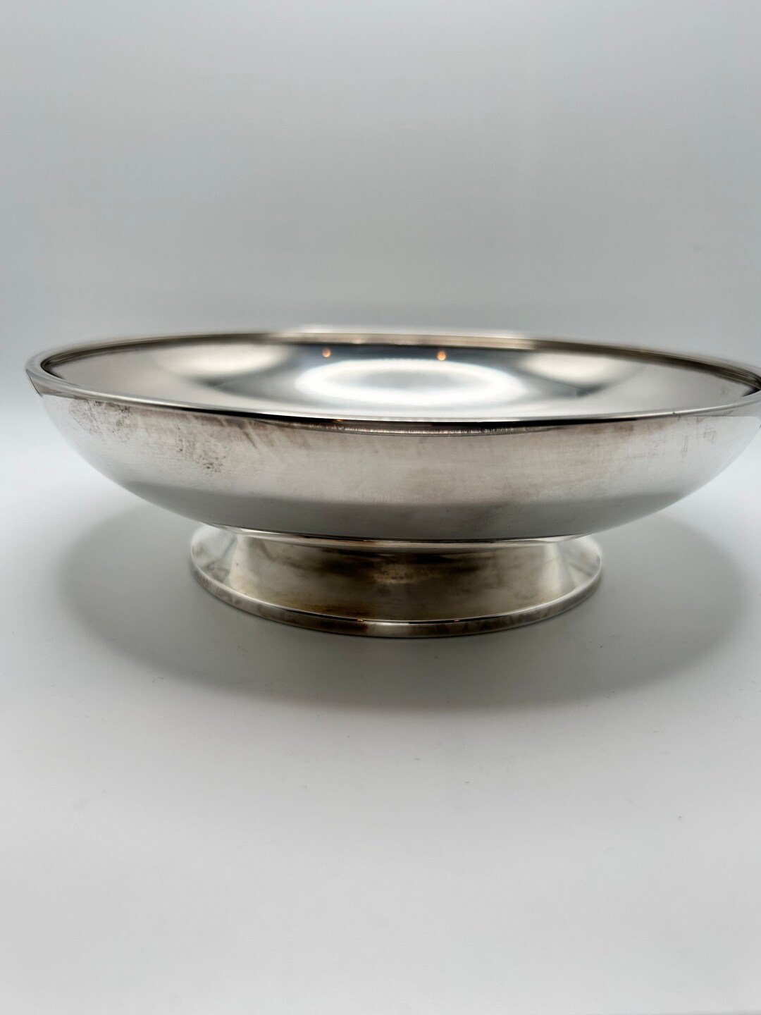 Vintage Sterling Silver Boardman Pedestal Round Candy Dish - Etsy