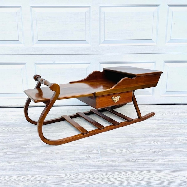Sleigh Table - Etsy