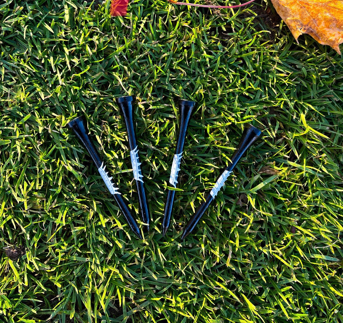 Black Bamboo Golf Tees - Etsy