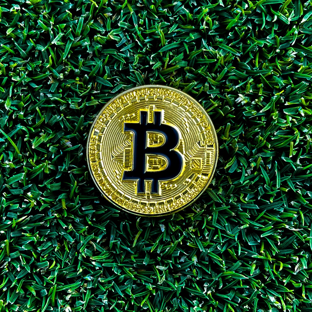 Bitcoin Golf Ball Marker | Golf Accessory - Etsy