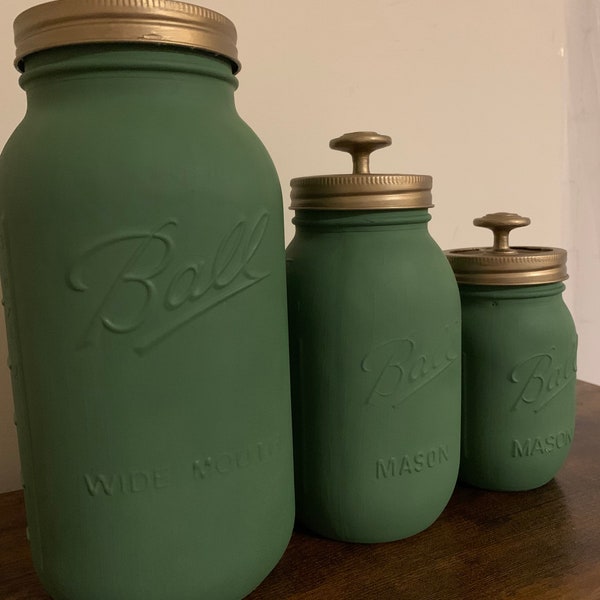 Kitchen Canister Set - Etsy