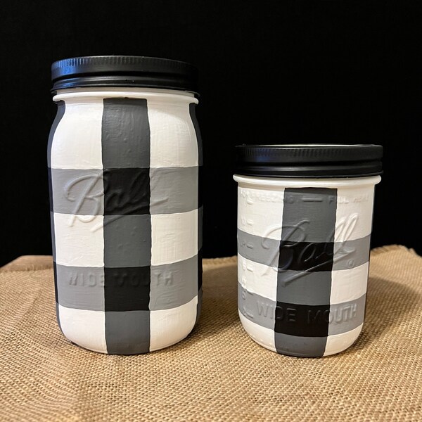 Modern Mason Jar - Etsy