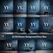 22 Old Master Studio Background Navy Blue Digital Backdrops Sets for ...