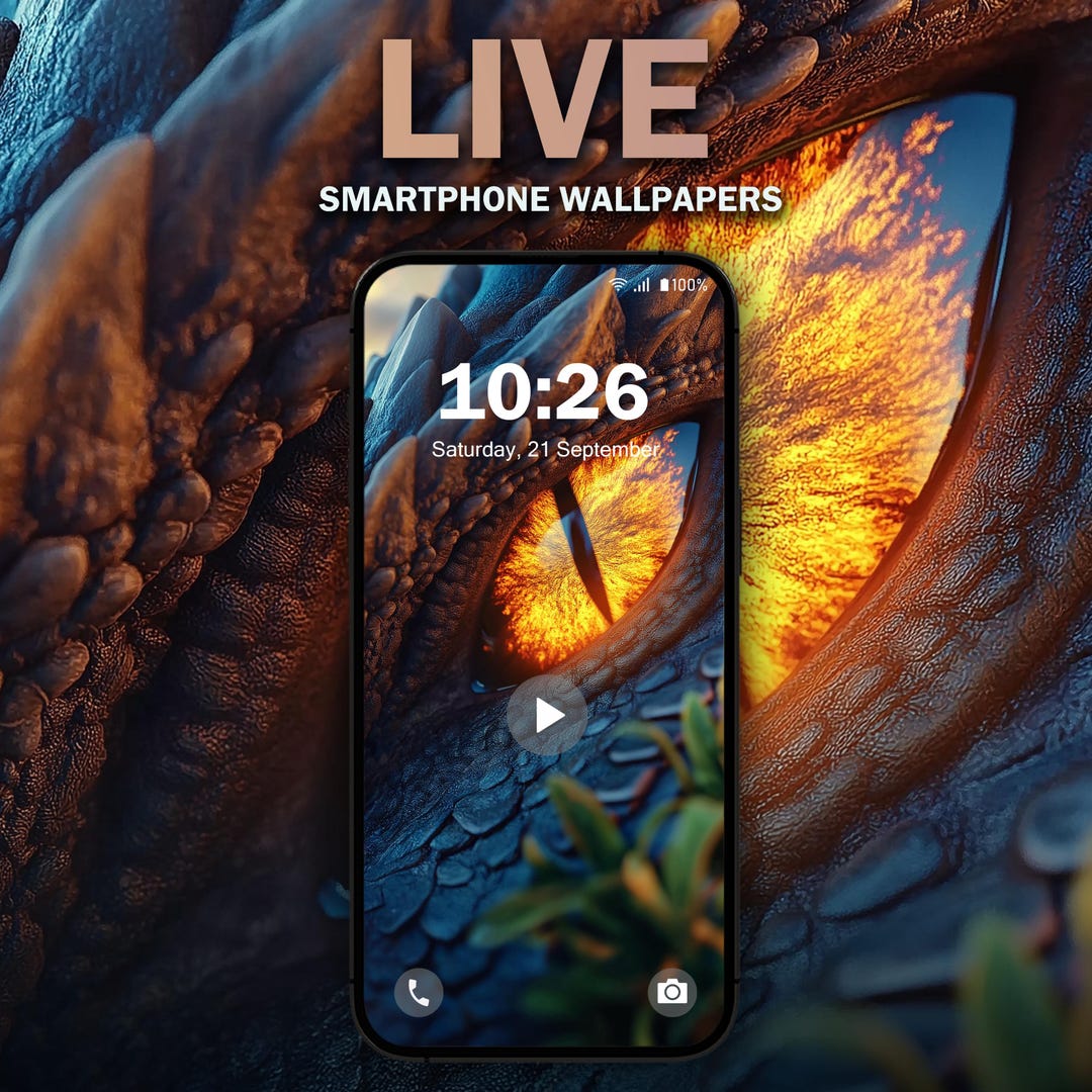 Dragon Eye Phone Live Wallpaper V2 | MP4 JPG for Android | Fantasy ...