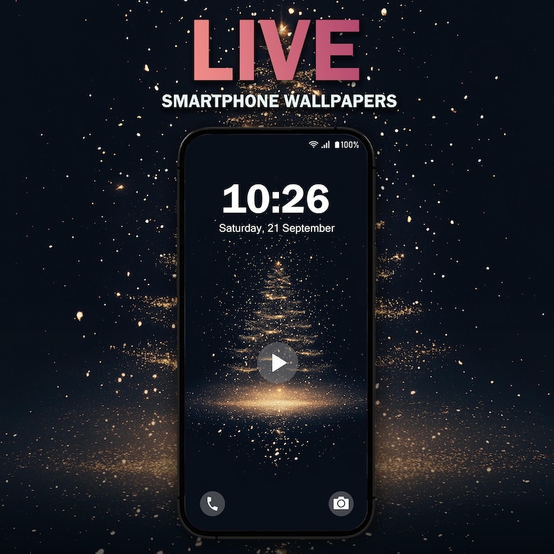 Christmas Lock Screen - Etsy