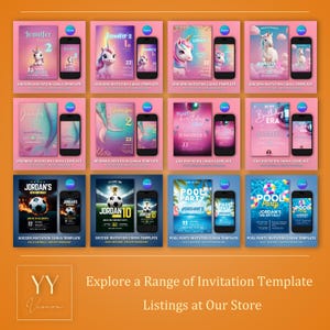 Minecrafter Invitation Ticket Template V9 for Movie Party | Editable ...