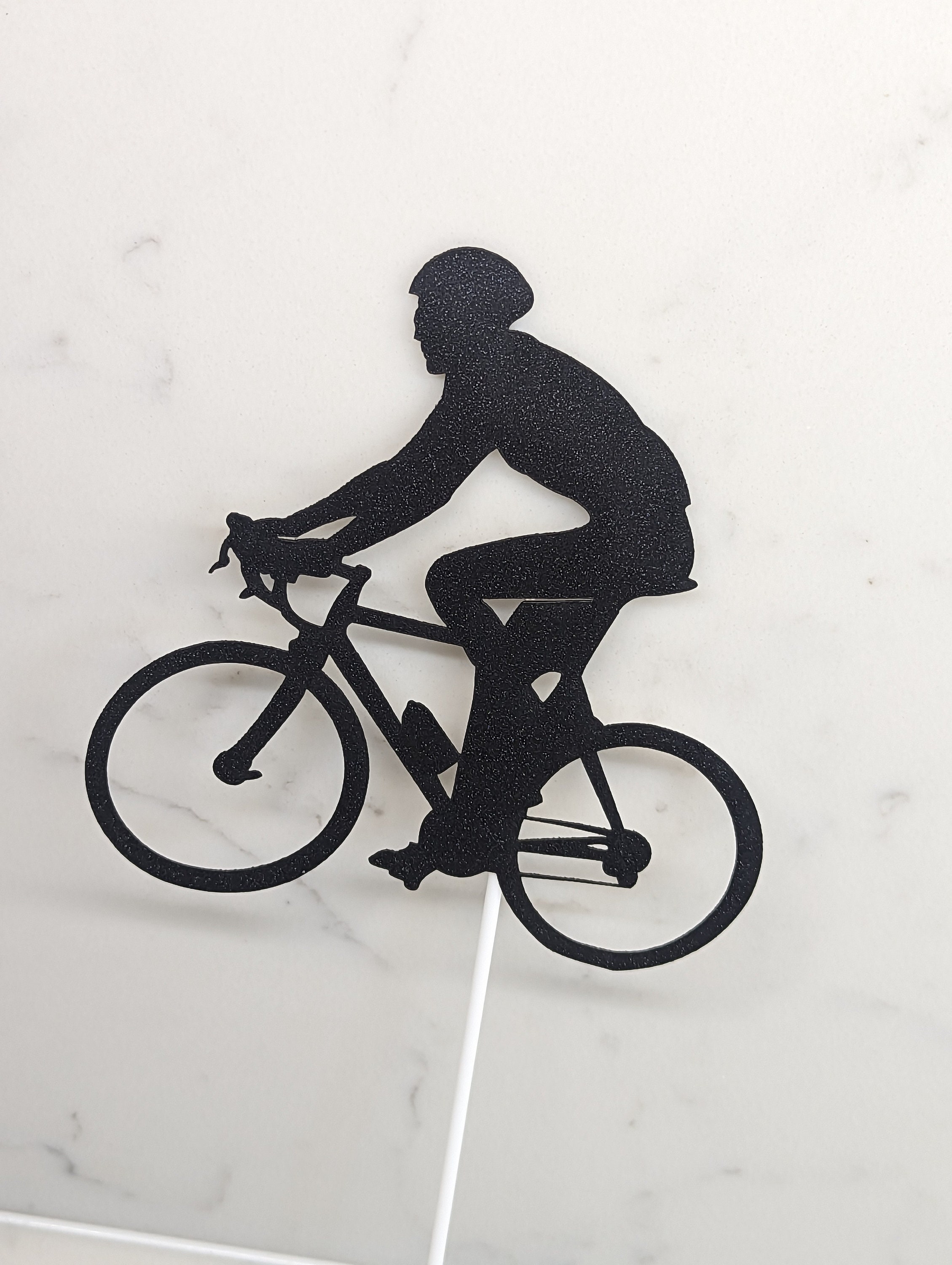 Cycling Cake Topper Cyclist / Road Bike / Mountain Bike - Etsy UK