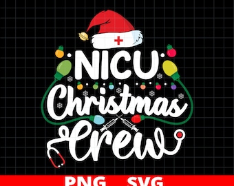 Nurse Christmas Svg | Etsy