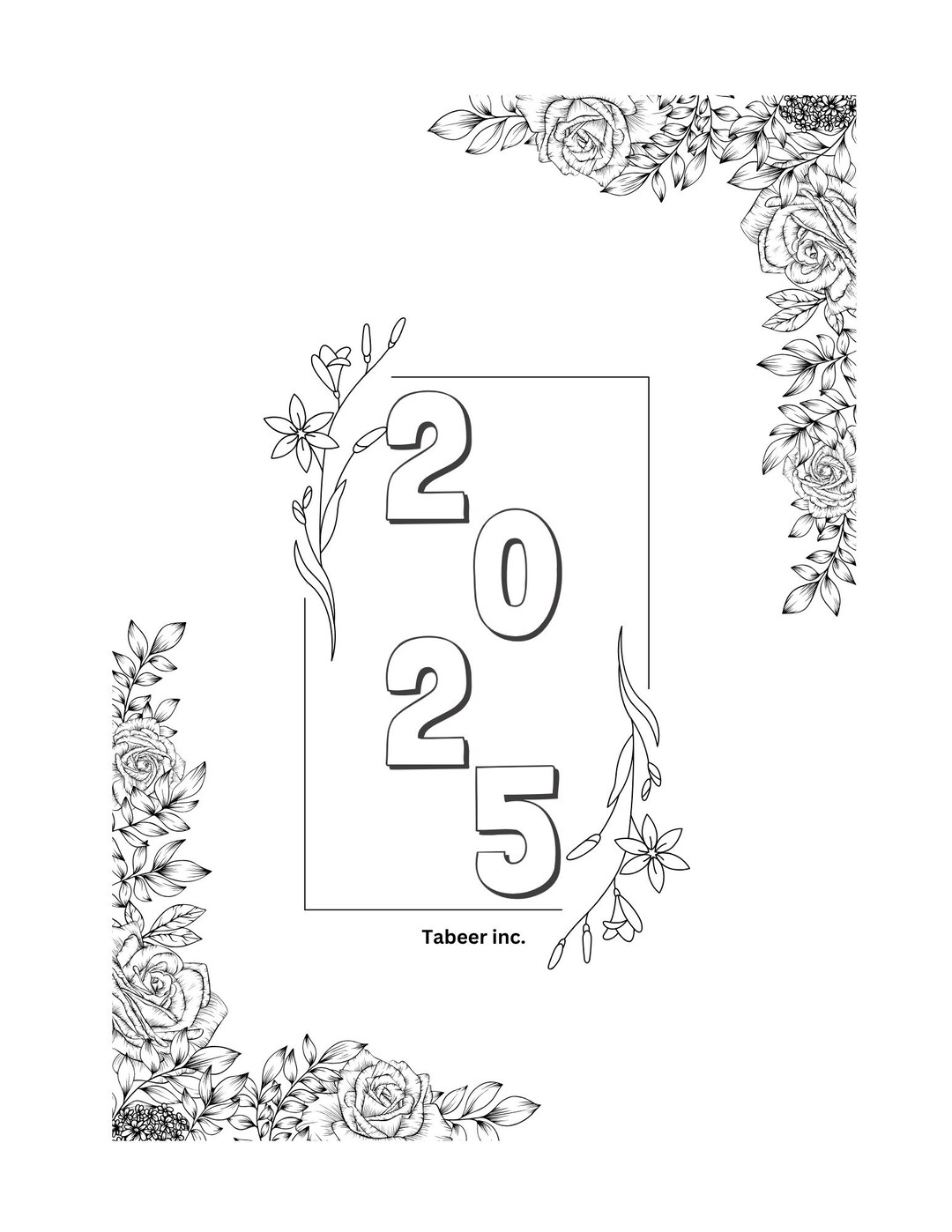 2025 Cover Page 2025 Journal Page PRINTABLE Title Page - 2025 Title ...