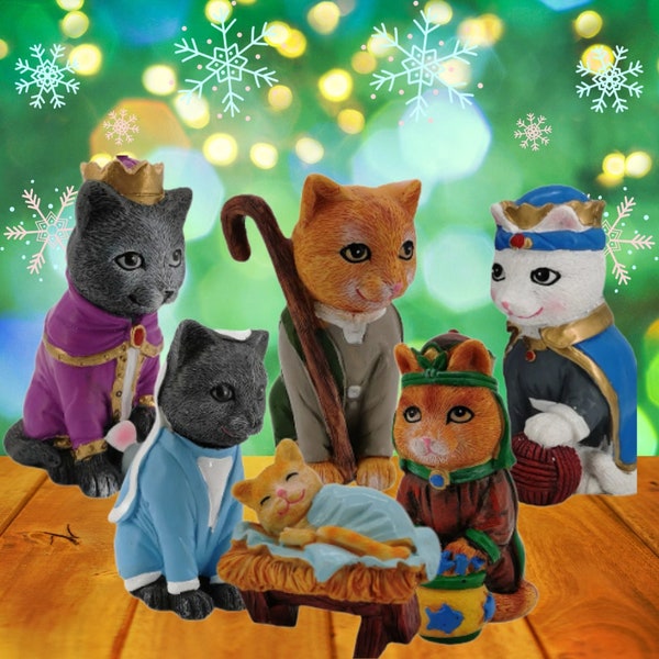 Cute Nativity Set - Etsy