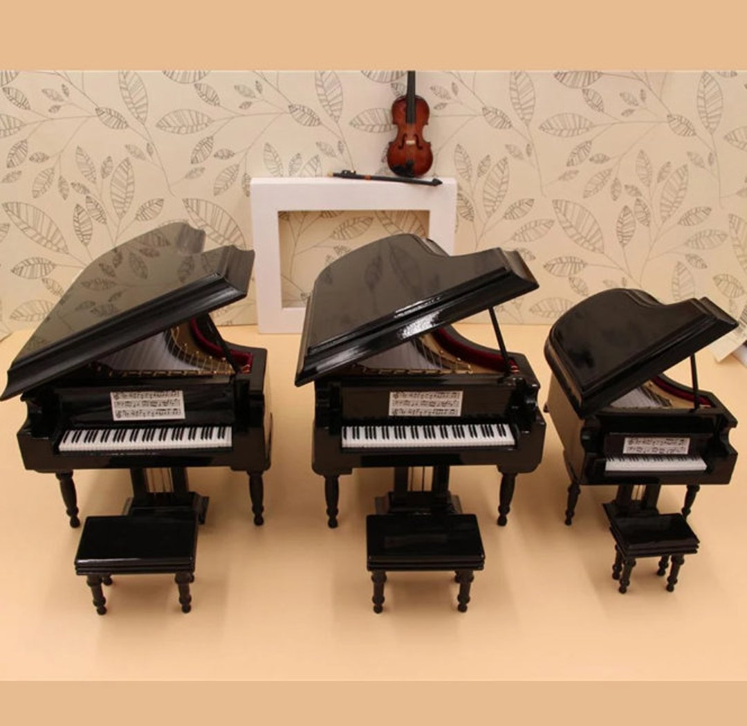 Mini Pianos Upright and Baby Grand Piano Display Cute - Etsy UK