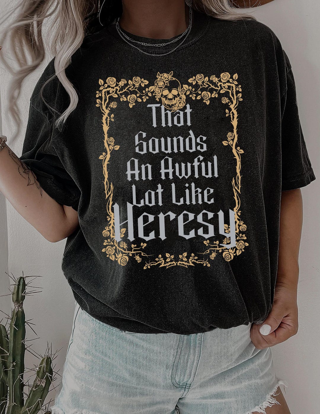 Sounds Like Heresy Shirt, Funny Gaming Sweatshirt, Videogamer Gift ...