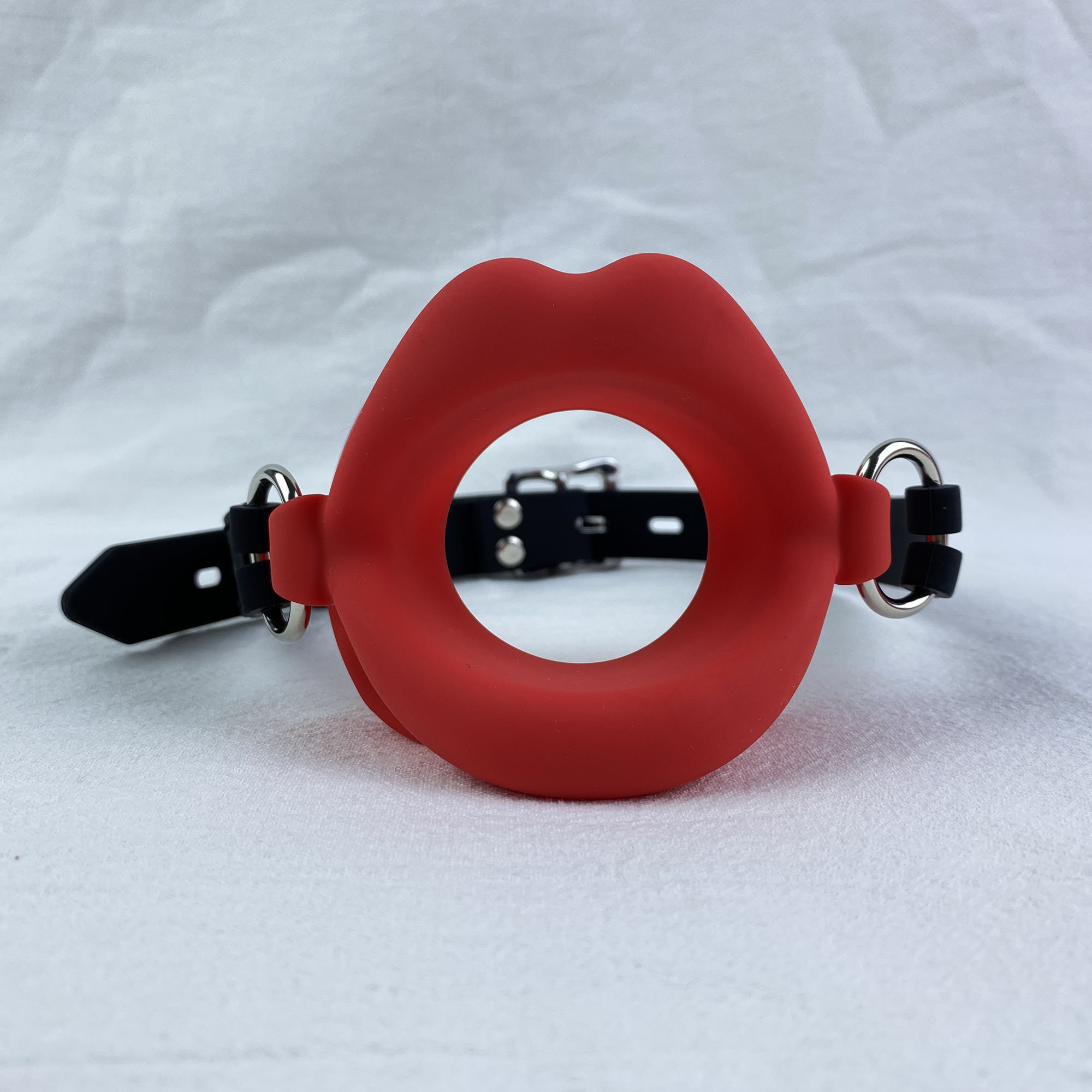 Silicone Lips Gag Red Lips Gag Fetish Gag Kink Gag Bdsm Etsy