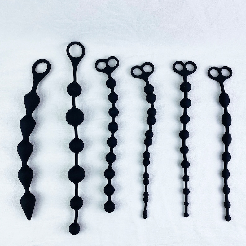 Silicone Anal Plug Beads Beginners Sextoy For Women Ddlg Anal Beads