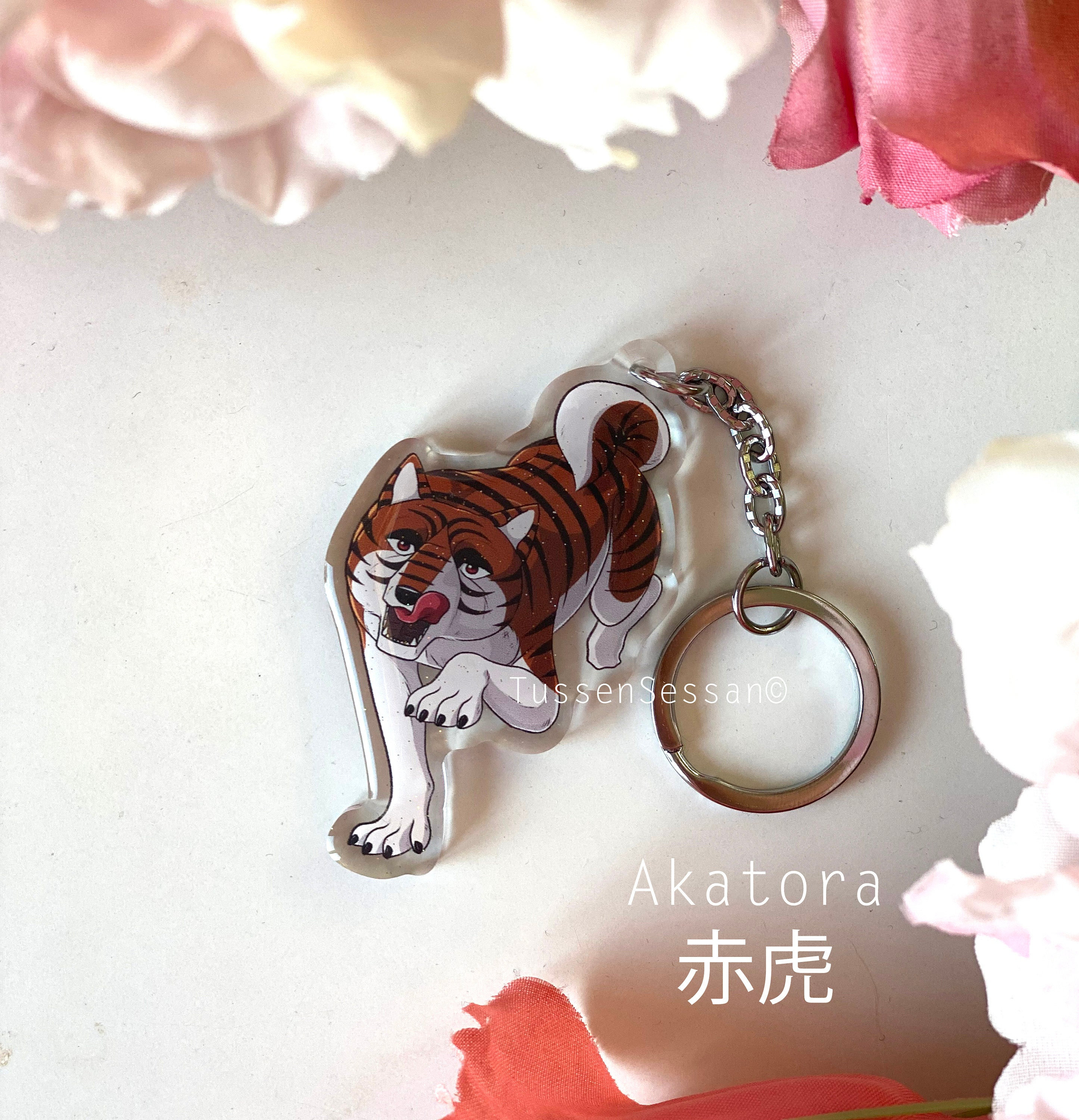 Ginga Nagareboshi Gin Keychain - Akatora - Etsy