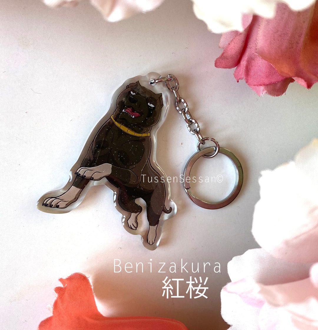 Ginga Nagareboshi Gin Keychain - Benizakura - Etsy
