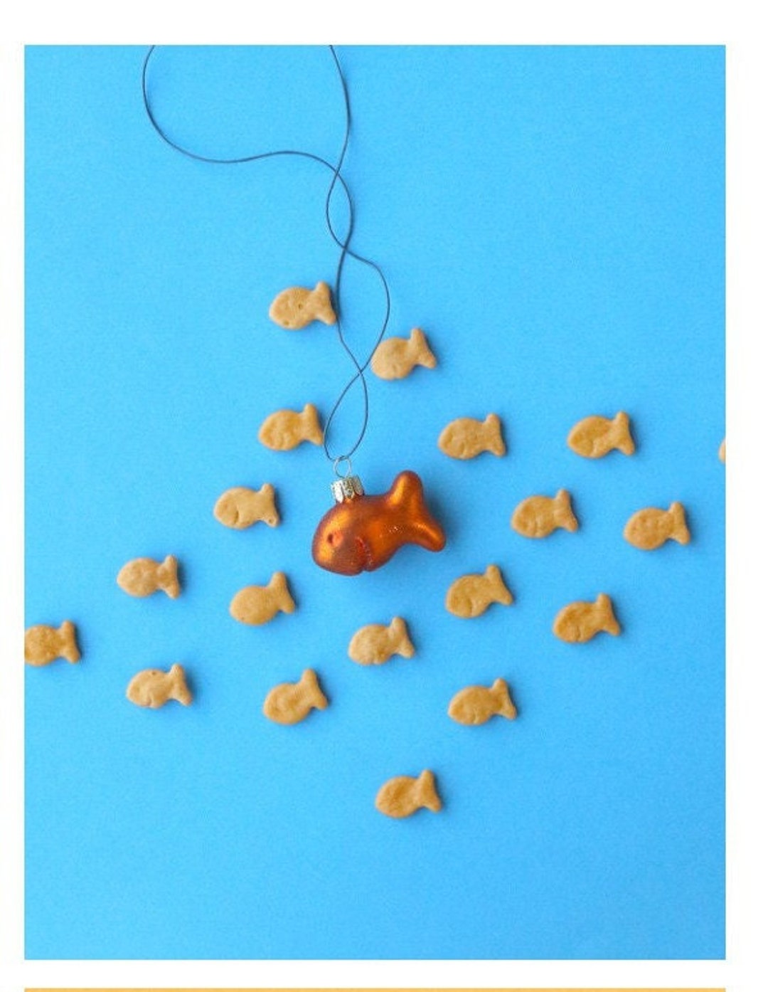Goldfish Cracker Christmas Snack Food Ornament - Etsy