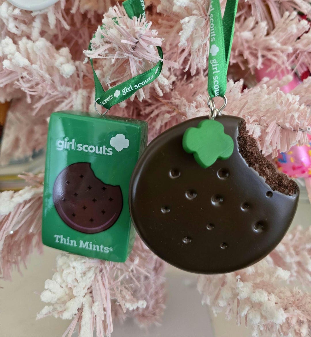 Choose Girl Scouts Box or Cookies Dessert Food Christmas Ornaments - Etsy