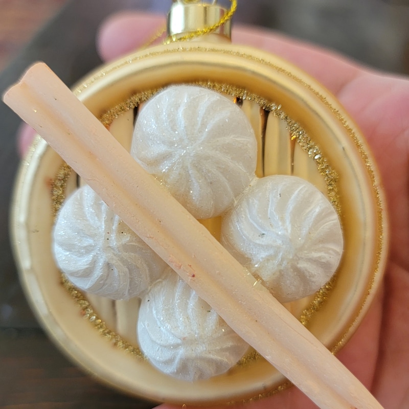 Dumpling Ornament - Etsy