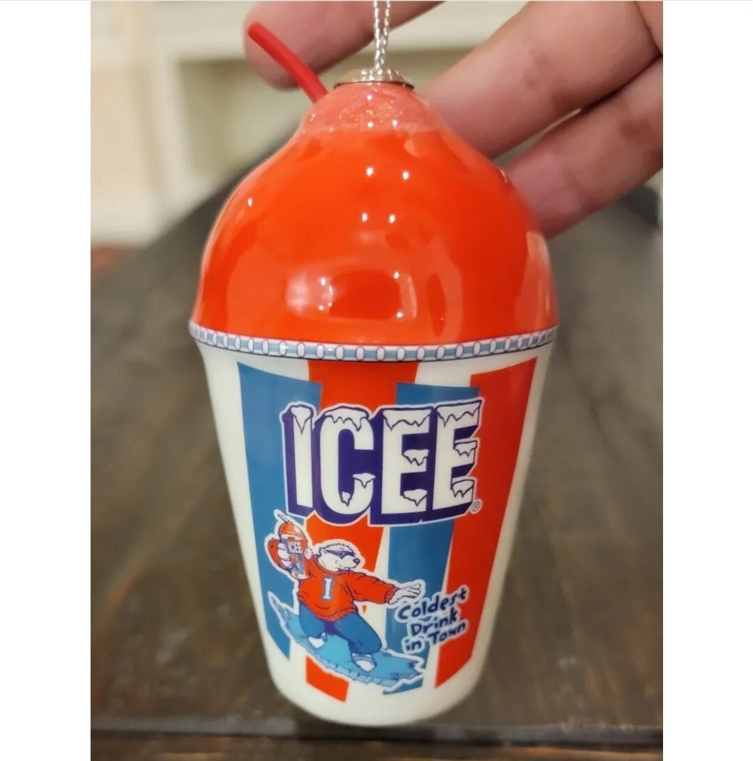 ICEE Slushie Christmas Food Drink Ornament - Etsy