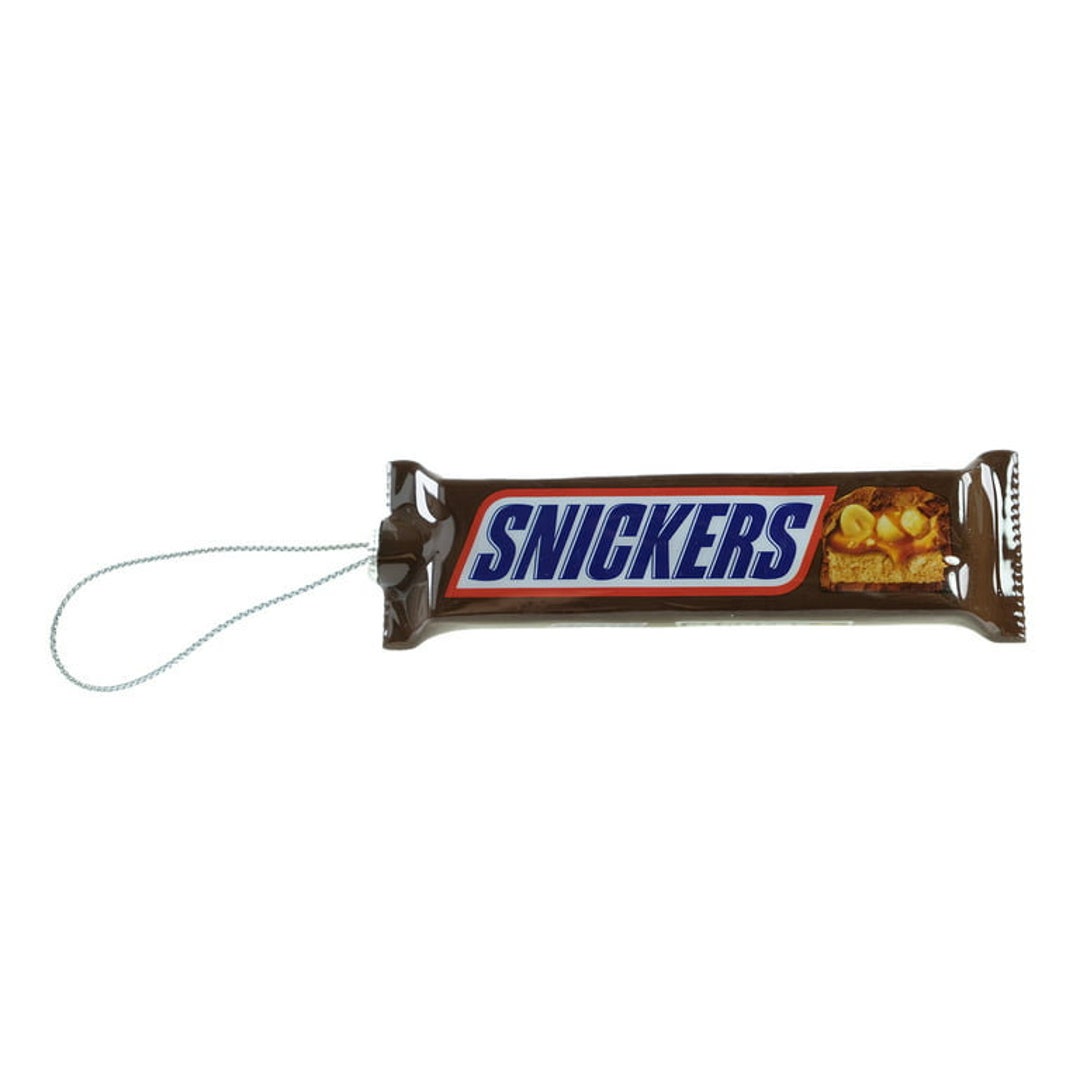 Snickers Chocolate Candy Bar Decoupage Christmas Food Ornament - Etsy