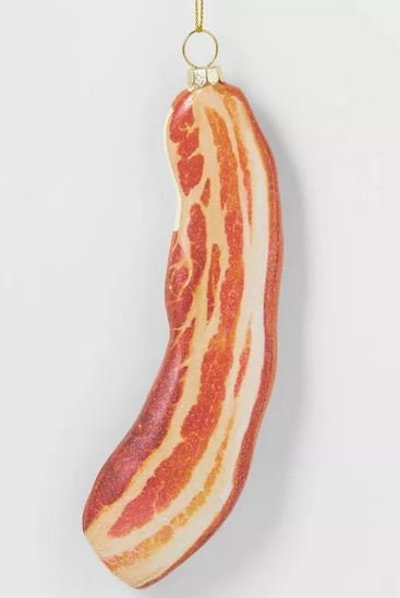 Bacon Christmas Food Ornament - Etsy