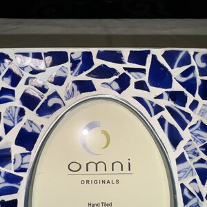 OMNI HAND TILED Mosaic Picture Frame Mosaic Tile Picture Frame Photo ...