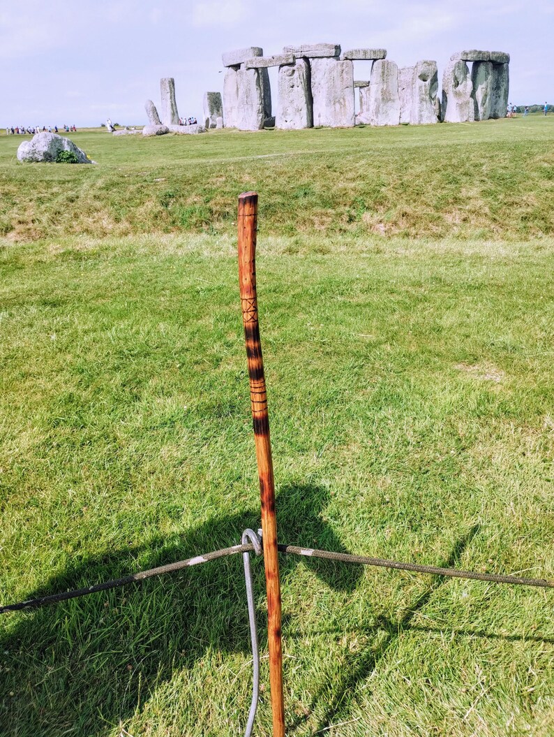 Hand Crafted Walking Stick . Ideal Personalised Gift for the Outdoor ...