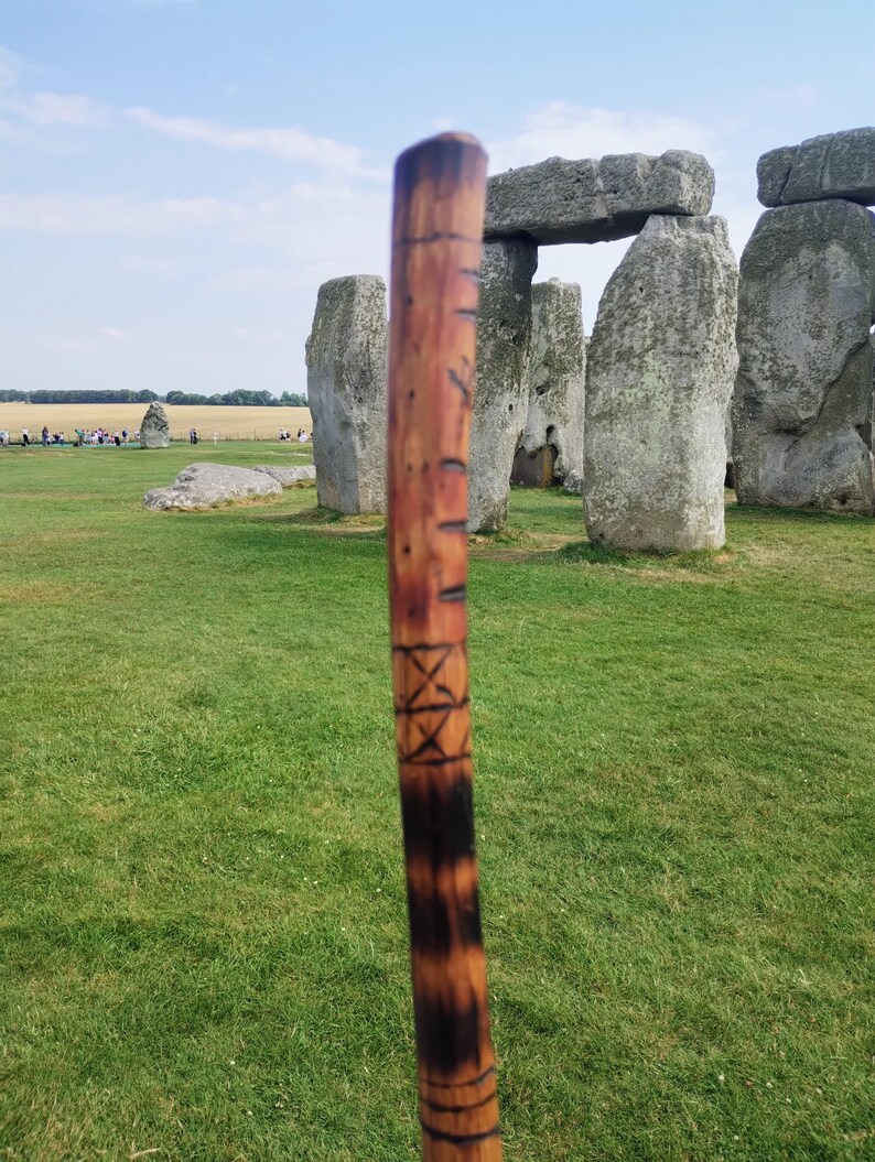 Hand Crafted Walking Stick . Ideal Personalised Gift for the Outdoor ...
