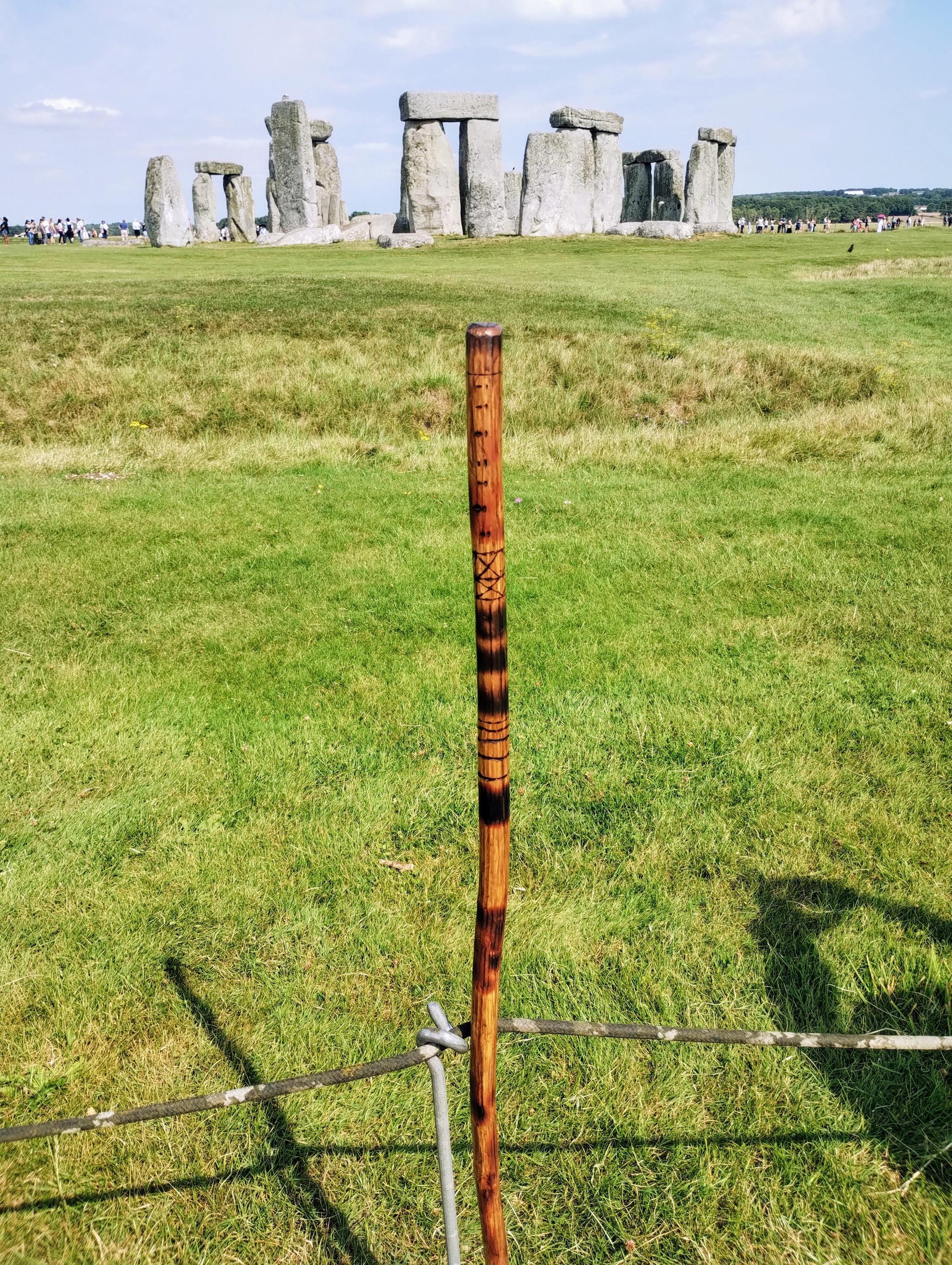 Hand Crafted Walking Stick . Ideal Personalised Gift for the Outdoor ...