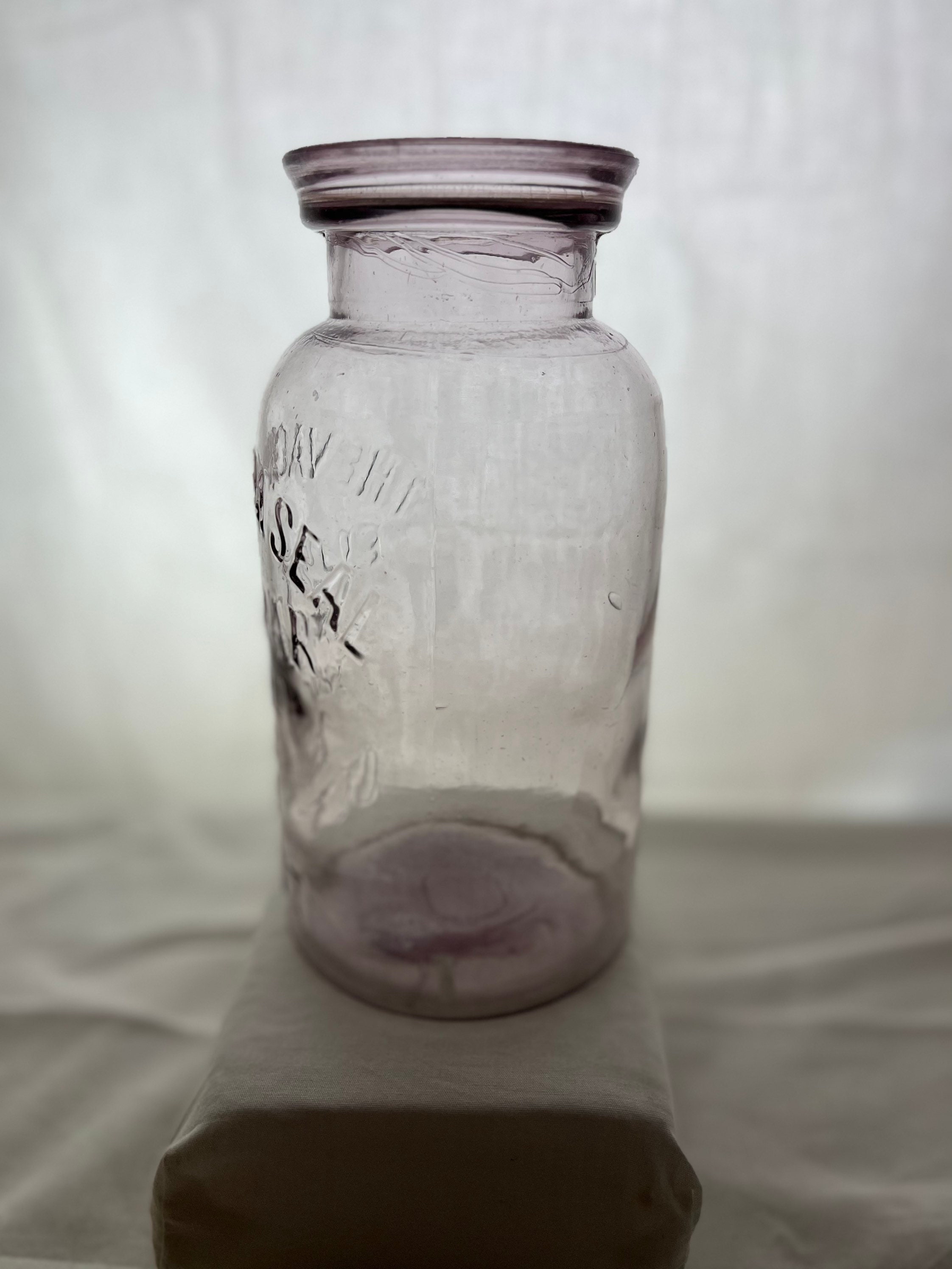 The Vacuum Seal Fruit Jar 1904 Detroit - Etsy