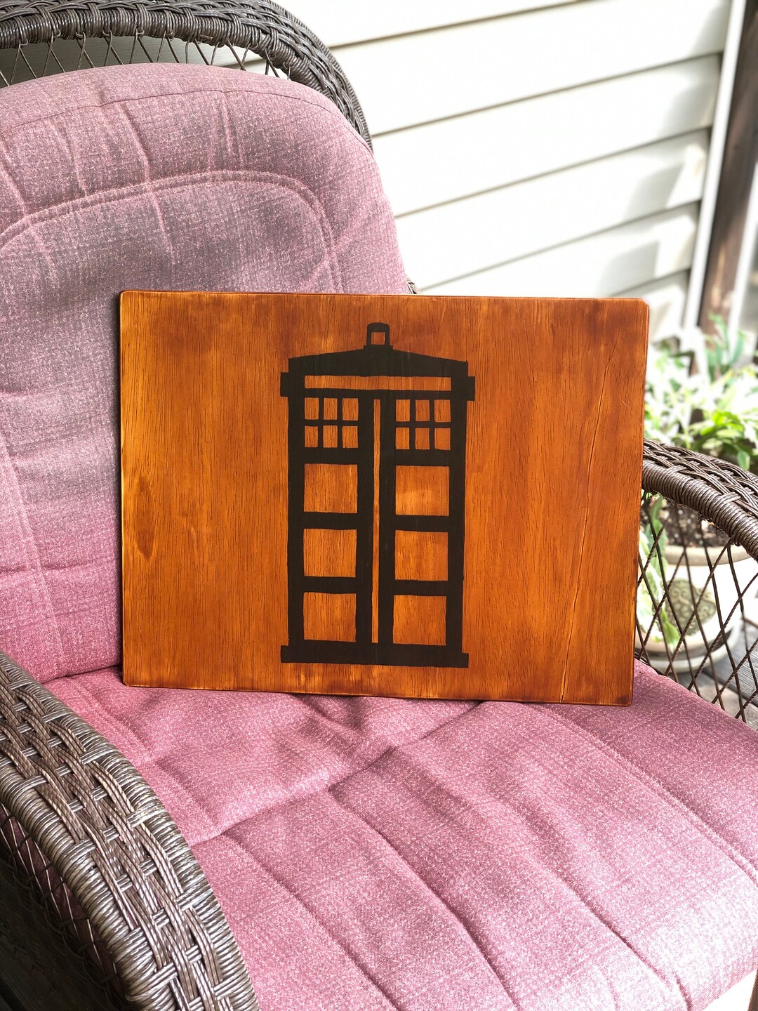 Wood Lap Desk - TARDIS - Etsy
