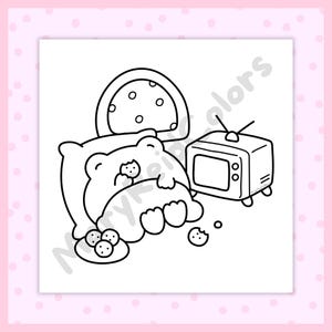 Bold and Easy Coloring Book, Cozy Winter Coloring Pages, Cute Coloring ...