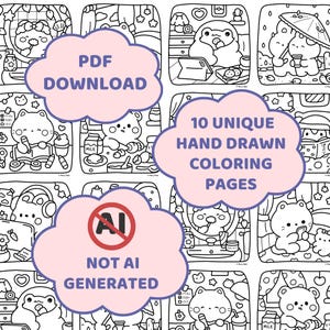 Cozy Bold and Easy Coloring Book, Cute and Easy Coloring Book, Bold ...