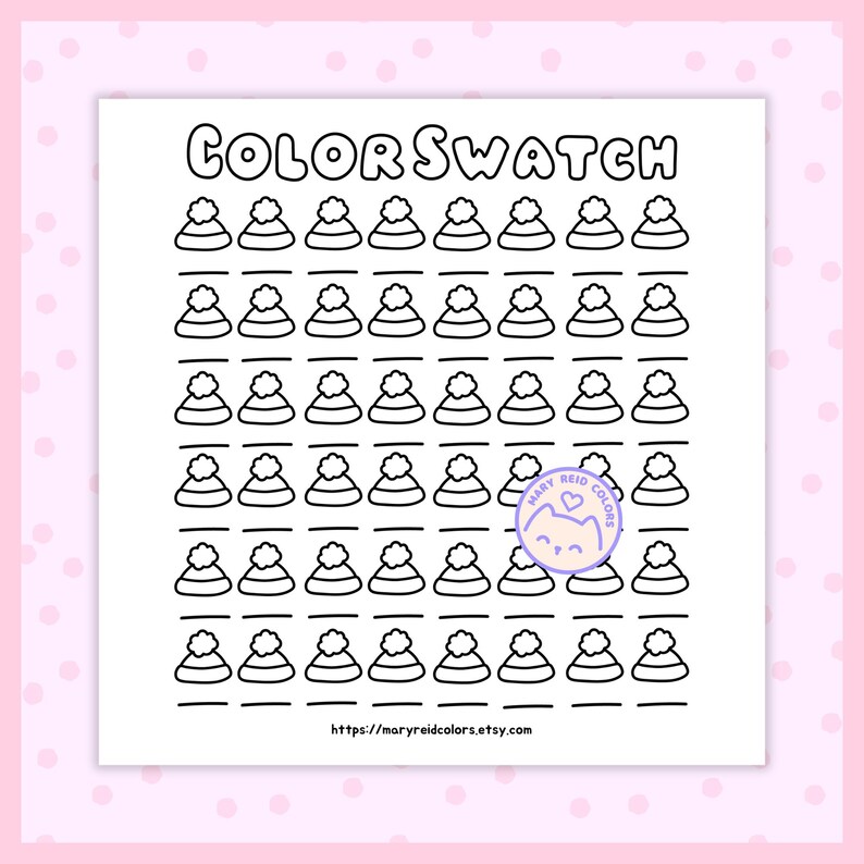 Cozy Winter Coloring Book for Adults and Kids: Kawaii Printable Pages ...