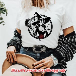 Curvy Witch 3, SVG Bundle, Includes Png, Svg, Dxf, Eps and Jpg Files ...