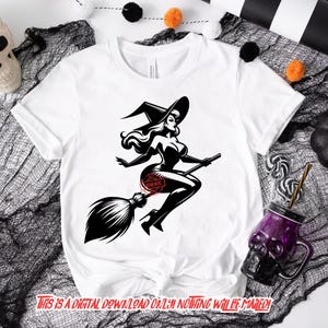 Curvy Witch 6, SVG Bundle, Includes Png, Svg, Dxf, Eps and Jpg Files ...