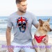 British Flag Skull Sublimation PNG Design - Union Jack Graphic for T-shirts and More - Etsy UK
