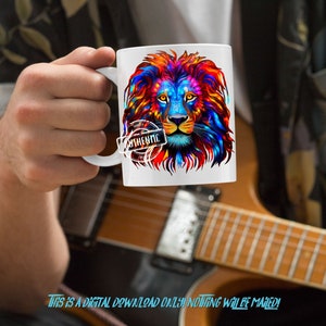 Lion Dtf Designs, Dtf Images, Sublimate Designs, Png File for Sublimate ...